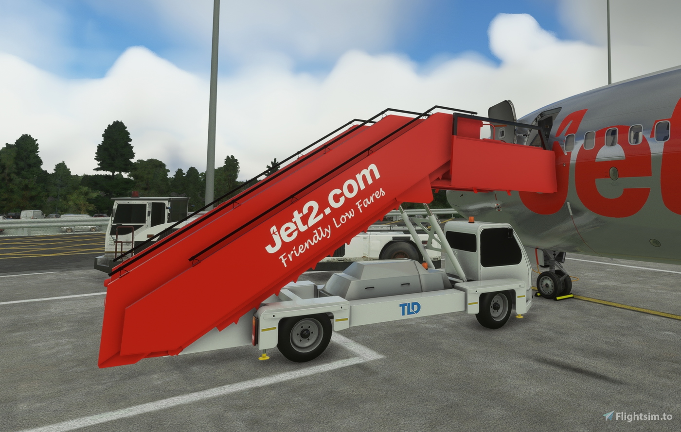 Jet2 Ground Services for PMDG 737-700 for Microsoft Flight Simulator | MSFS