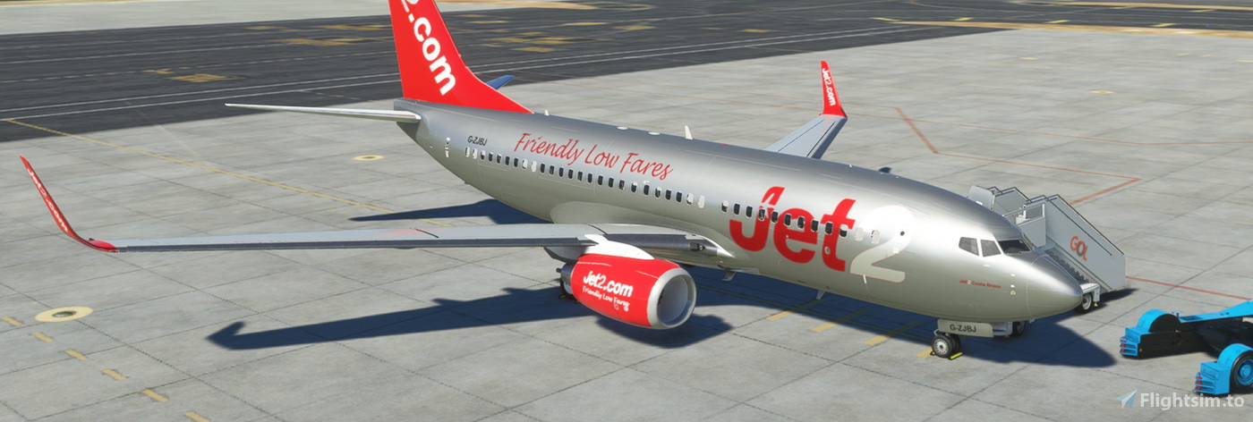 JET2 METALIC (G-ZJBJ) for Microsoft Flight Simulator | MSFS