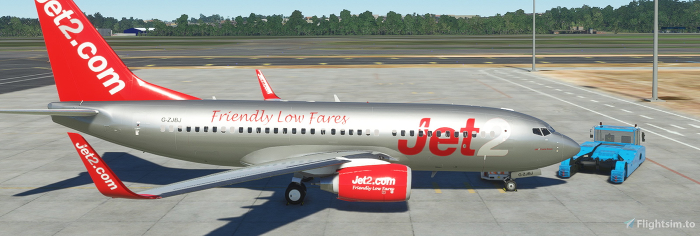 JET2 METALIC (G-ZJBJ) for Microsoft Flight Simulator | MSFS