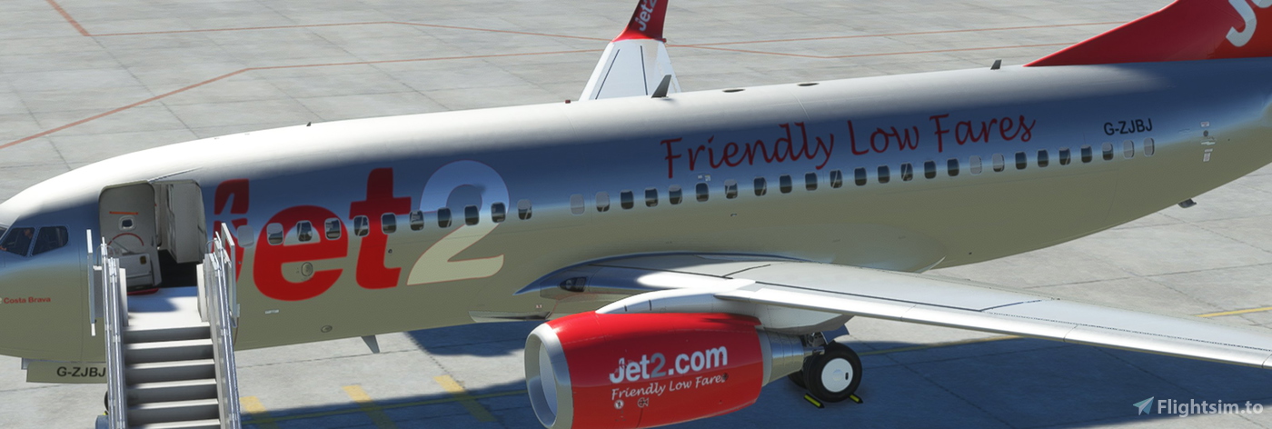 JET2 METALIC (G-ZJBJ) for Microsoft Flight Simulator | MSFS