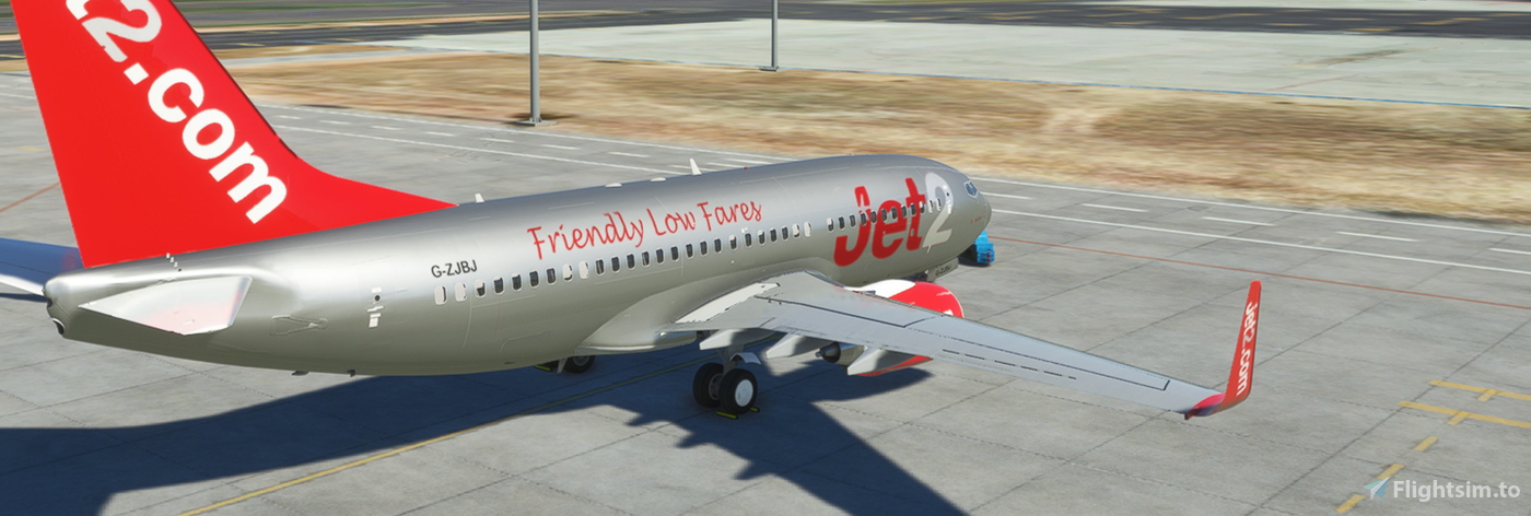 JET2 METALIC (G-ZJBJ) for Microsoft Flight Simulator | MSFS