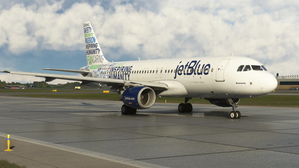 JetBlue "Boston Bruins" [8K] - Fenix A320 for Microsoft Flight Simulator | MSFS
