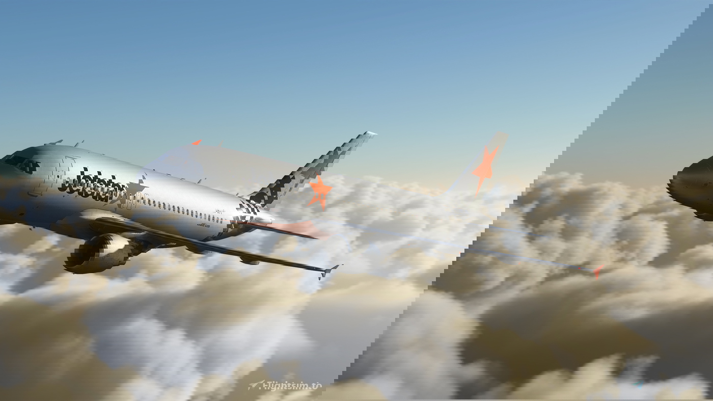 Fenix A320 IAE Jetstar 8K & 4K with Sharklets & Wingtip Fences Pack for ...