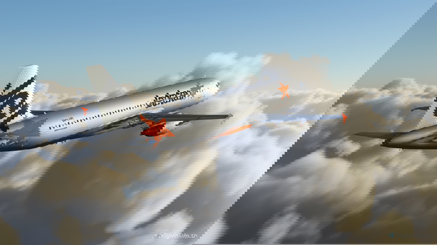 Fenix A320 IAE Jetstar 8K & 4K with Sharklets & Wingtip Fences Pack for ...