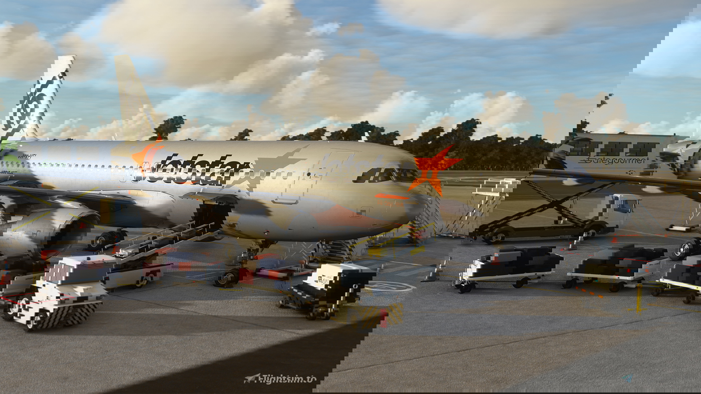 Fenix A320 IAE Jetstar 8K & 4K with Sharklets & Wingtip Fences Pack for ...