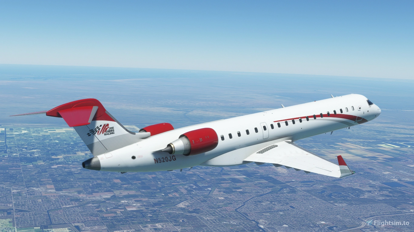 Joe Gibbs Racing N520JG for Microsoft Flight Simulator | MSFS