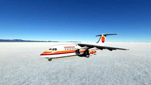 Justflight BAe-146-200 Horizon "Meatball" Livery for Microsoft Flight ...