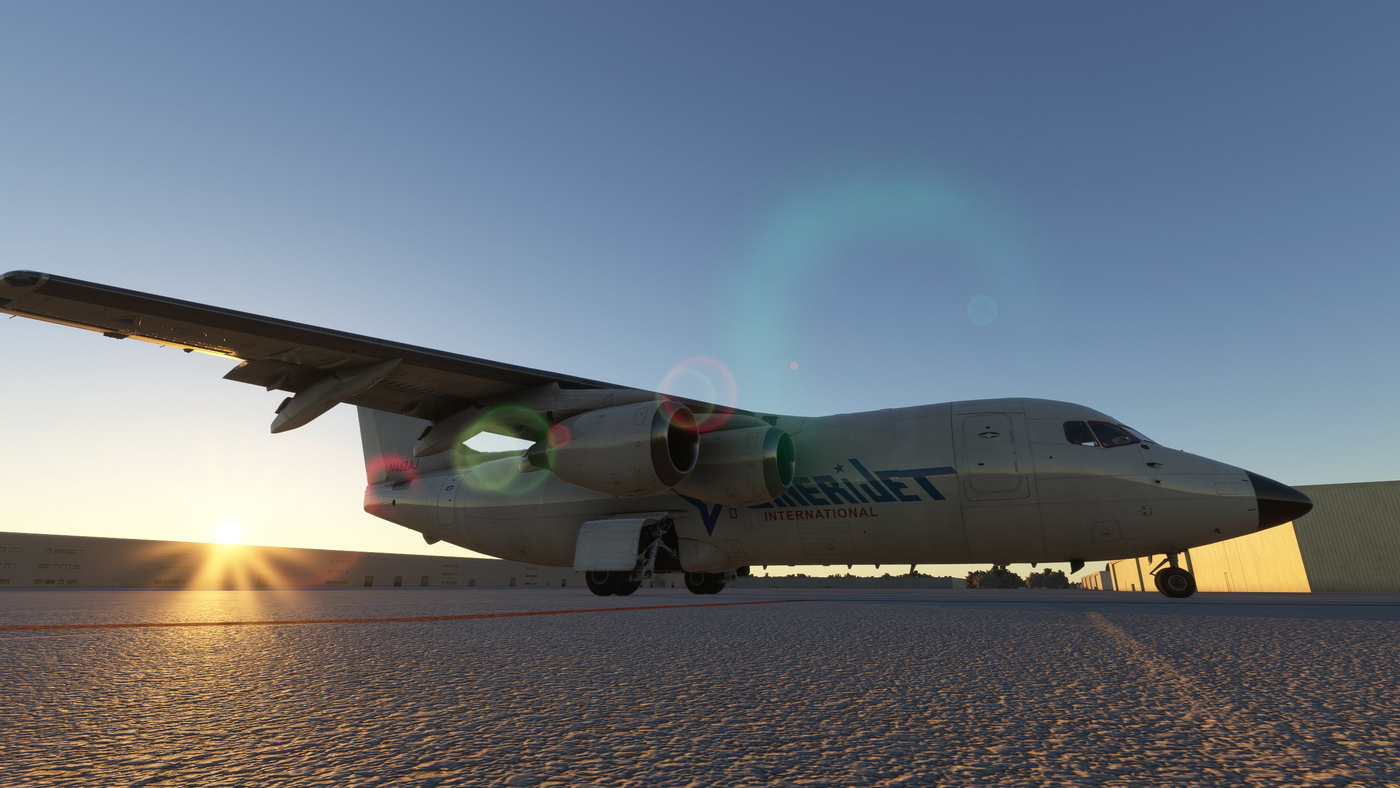 JustFlight BAe 146 Amerijet Freighter Pack (Fictional) for Microsoft ...