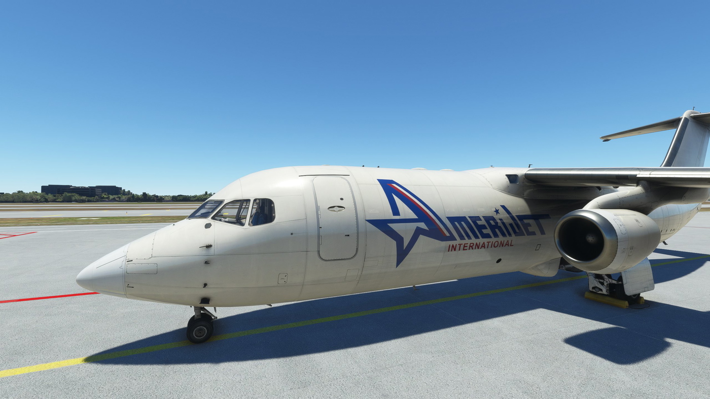JustFlight BAe 146 Amerijet Freighter Pack (Fictional) for Microsoft ...