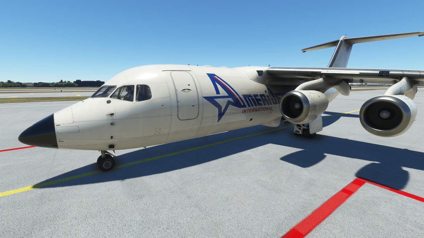 JustFlight BAe 146 Amerijet Freighter Pack (Fictional) for Microsoft ...