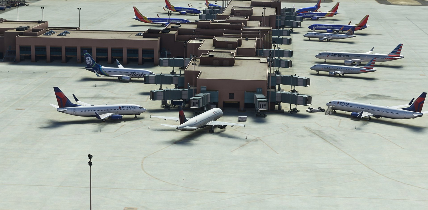 KABQ Static Aircraft for Microsoft Flight Simulator | MSFS