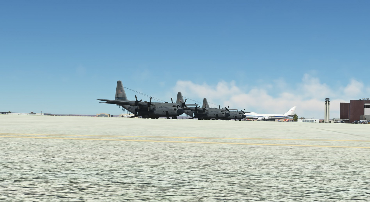 KABQ Static Aircraft for Microsoft Flight Simulator | MSFS