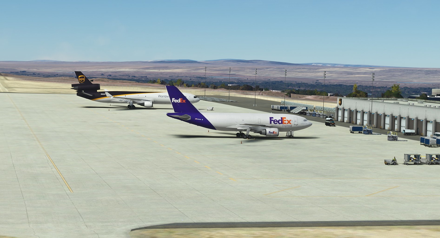 KABQ Static Aircraft for Microsoft Flight Simulator | MSFS