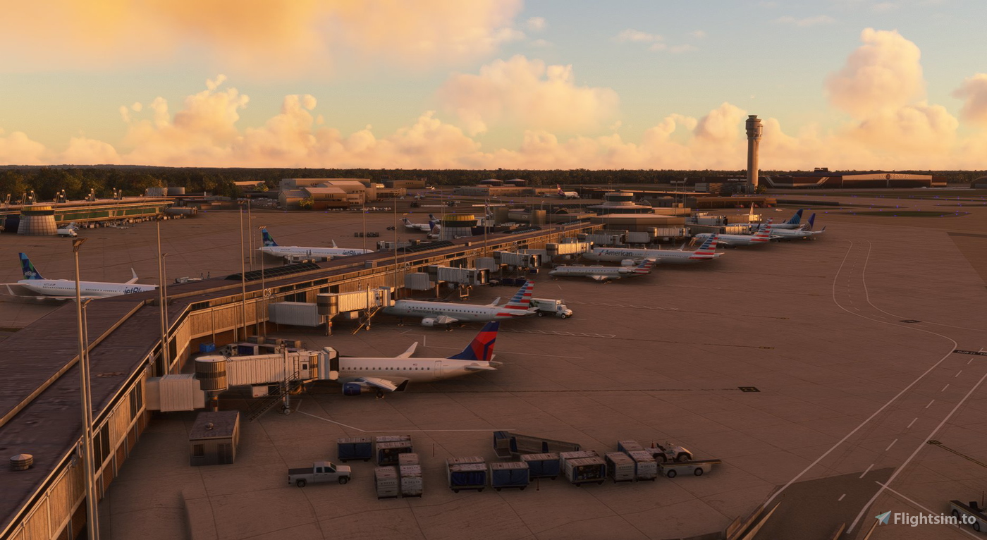 KCLE Static Aircraft for Microsoft Flight Simulator | MSFS