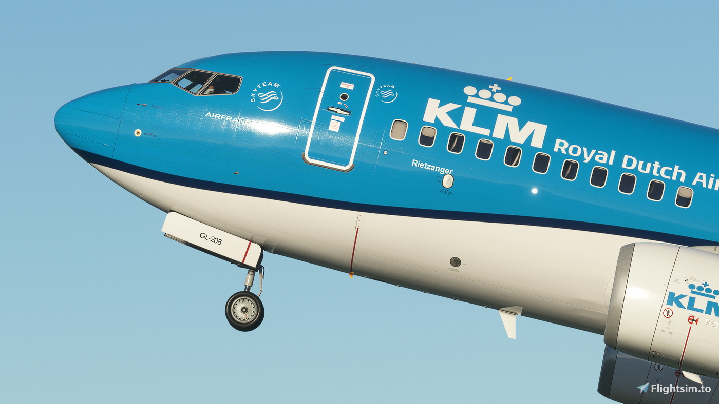 KLM Fleet (PH-BGD)(PH-BGH)(PH-BGL)(PH-BGM)(PH-BGQ) for Microsoft Flight ...