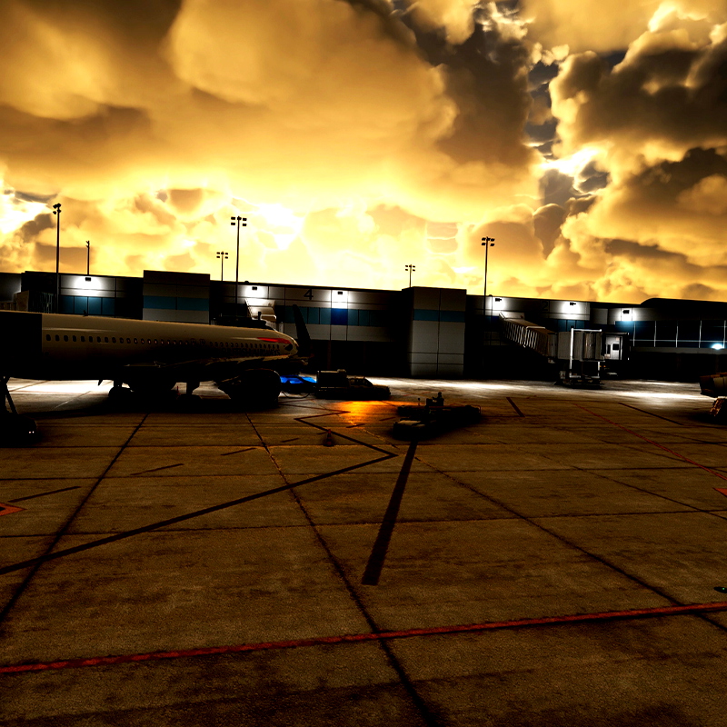 Skyline Simulations » KROA - Roanoke Airport » Microsoft Flight Simulator