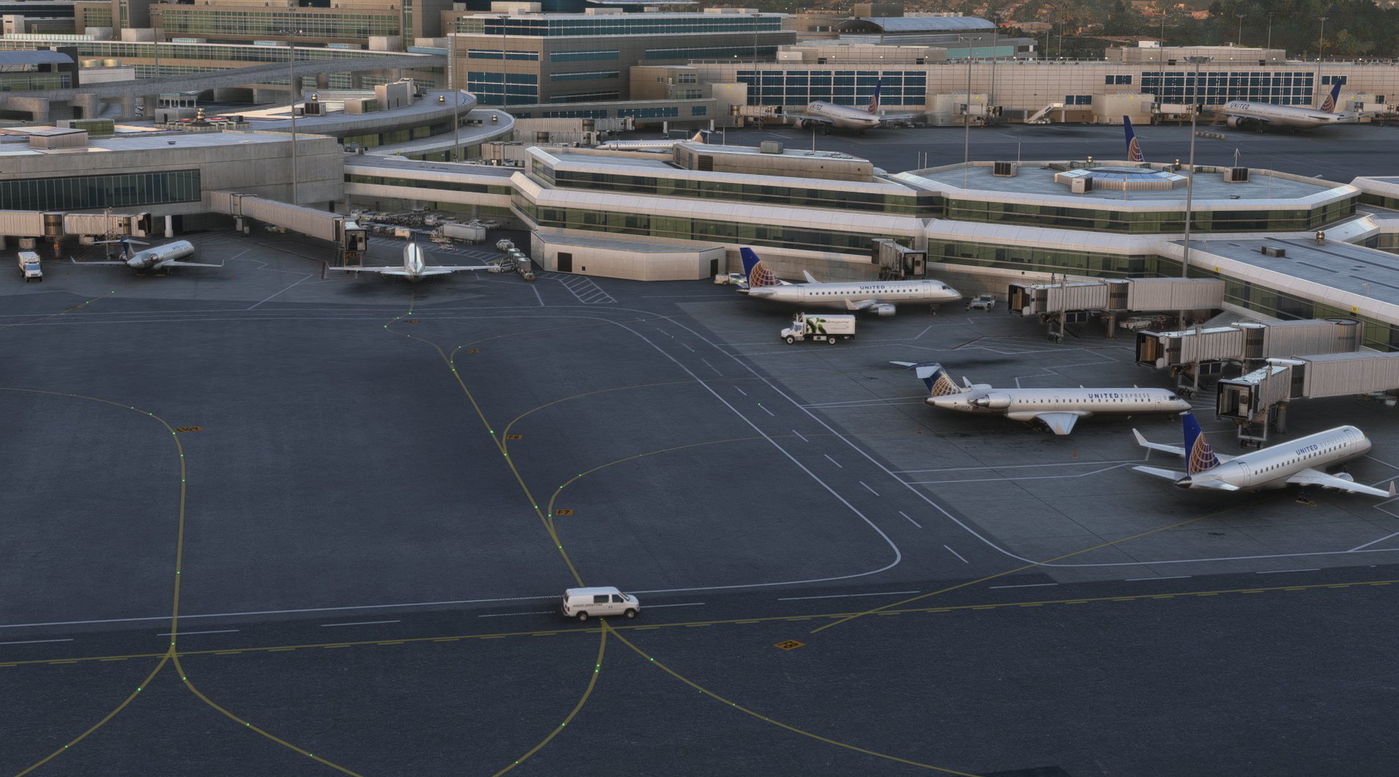 KSFO Static Aircraft for Microsoft Flight Simulator | MSFS