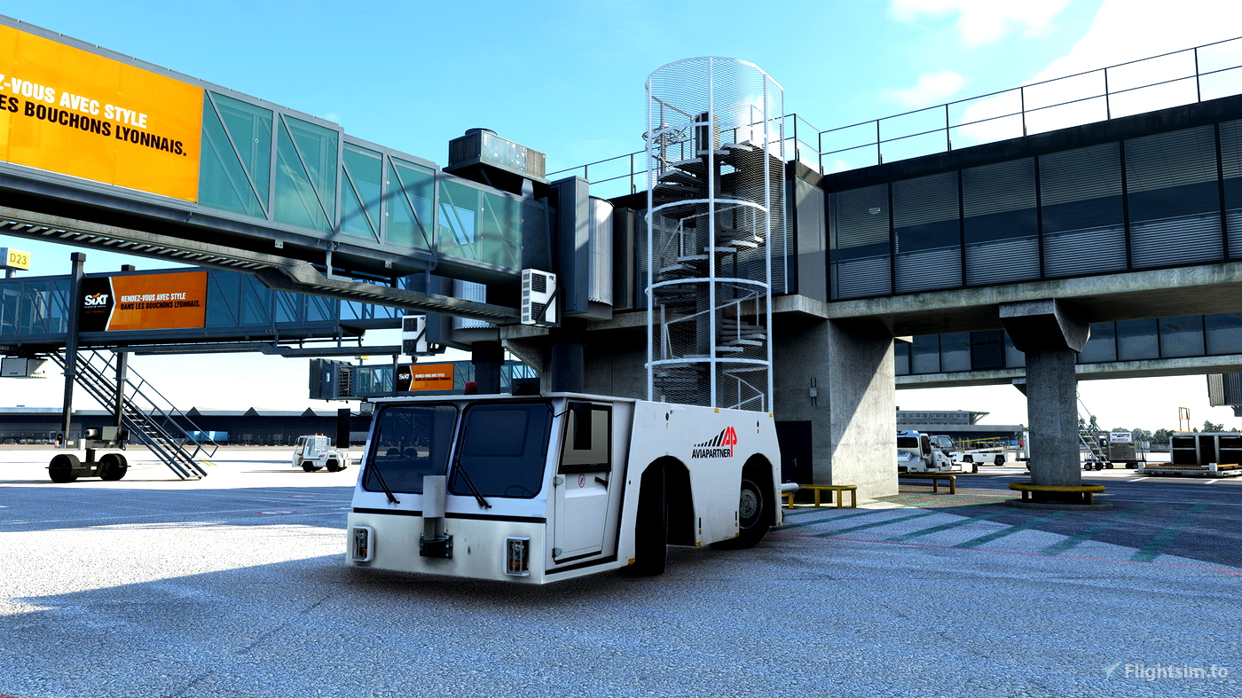 Digital Design - LFLL - Lyon Airport for MSFS