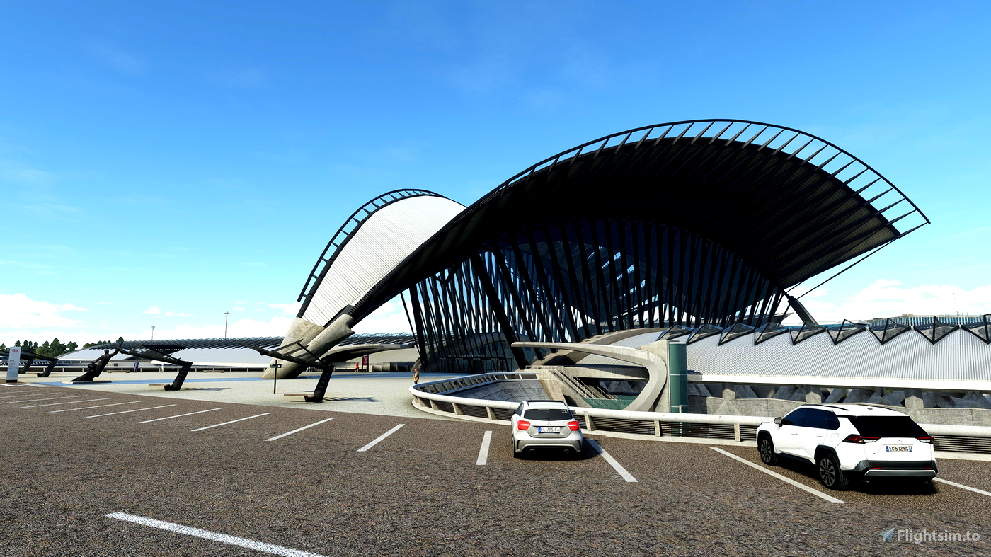Digital Design - LFLL - Lyon Airport for MSFS