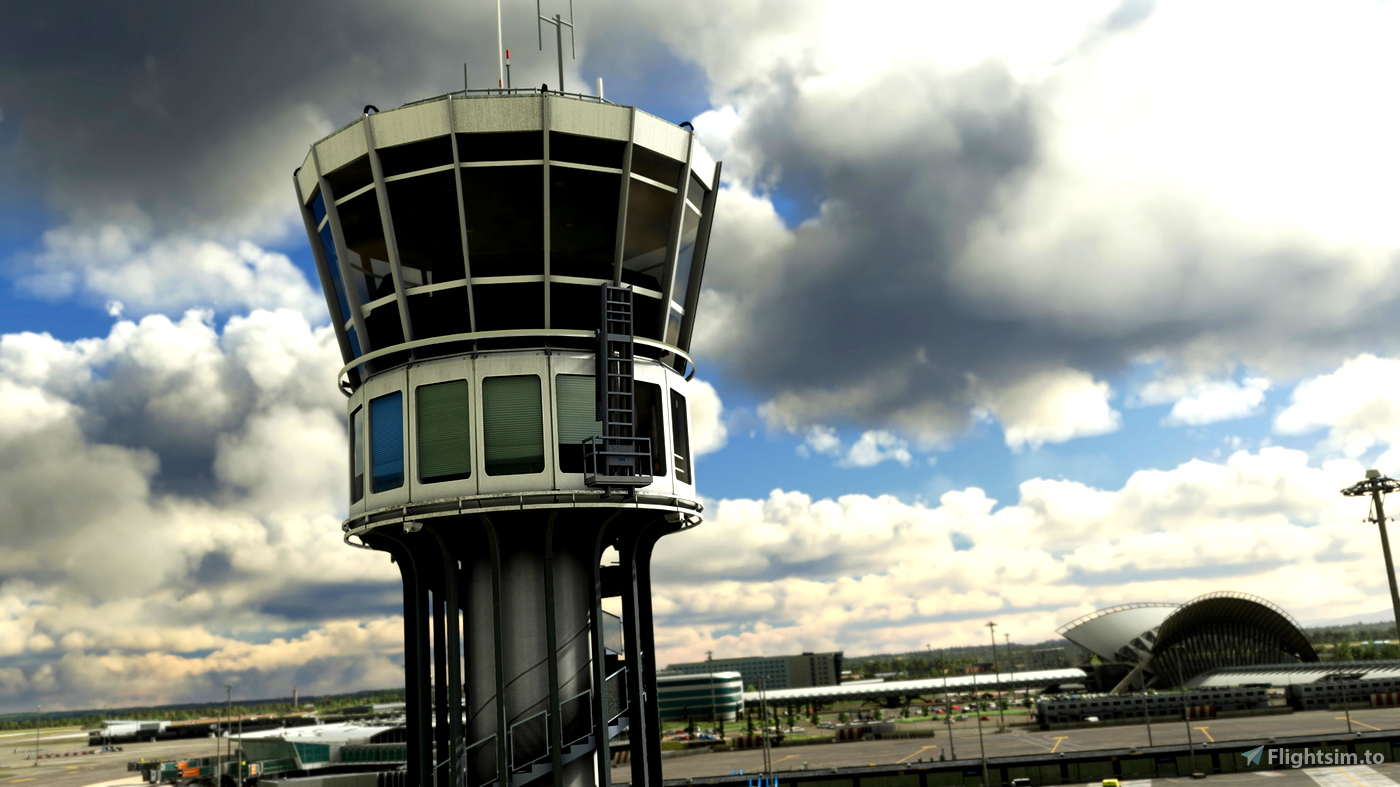 Digital Design - LFLL - Lyon Airport for MSFS