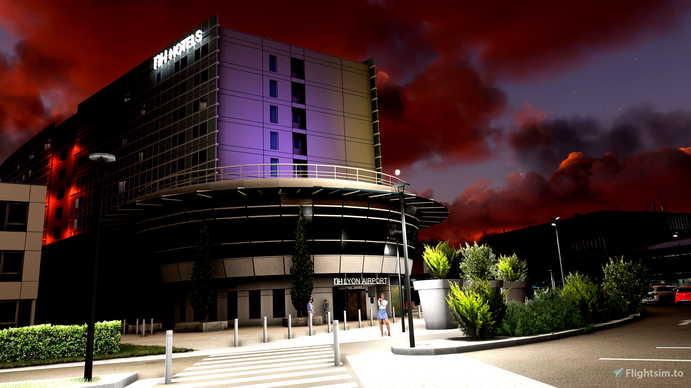 Digital Design - LFLL - Lyon Airport for MSFS