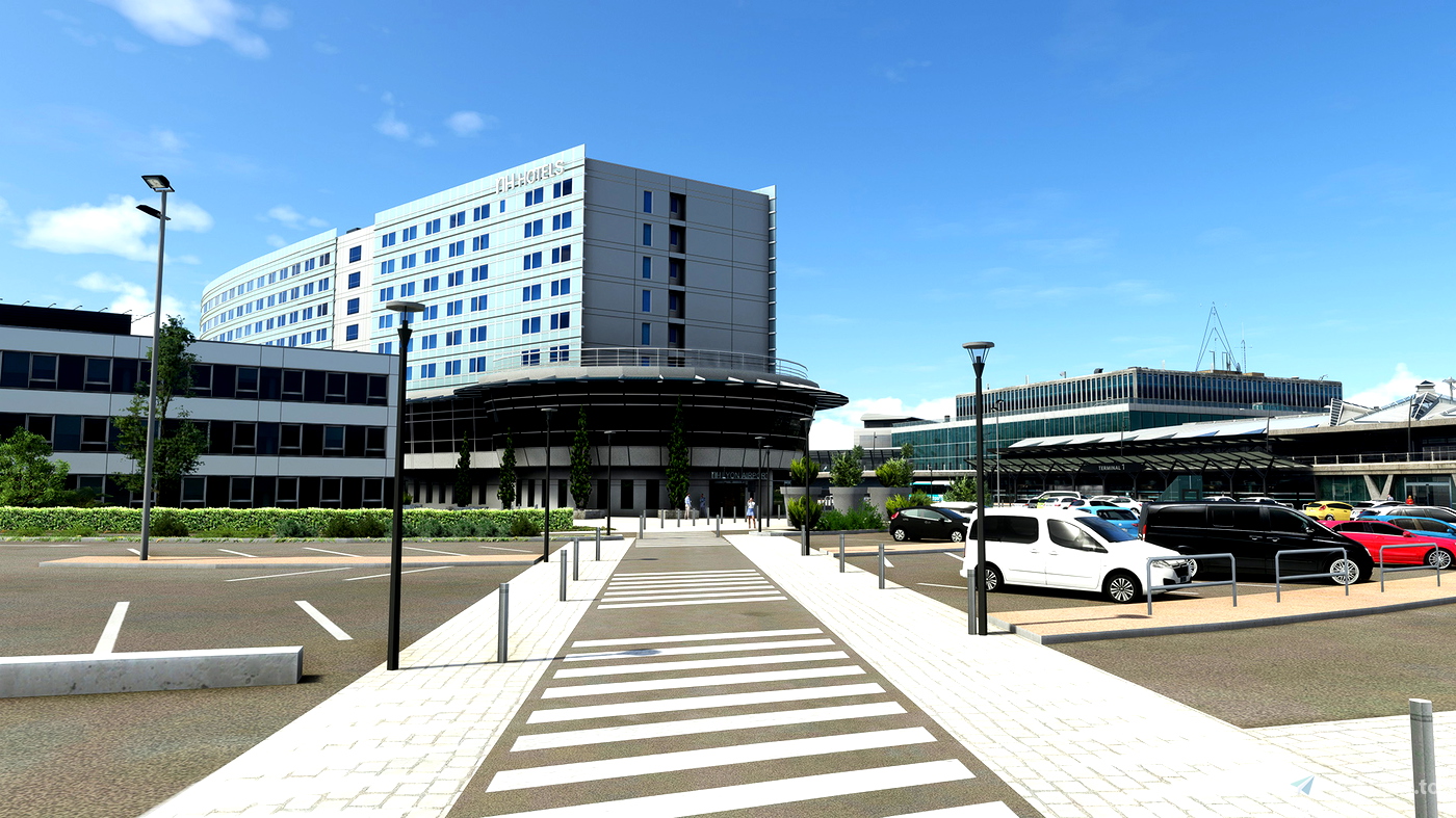 Digital Design - LFLL - Lyon Airport for MSFS