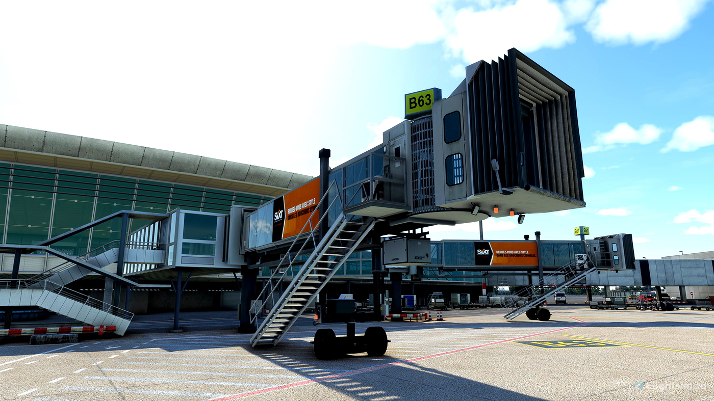 Digital Design - LFLL - Lyon Airport for MSFS