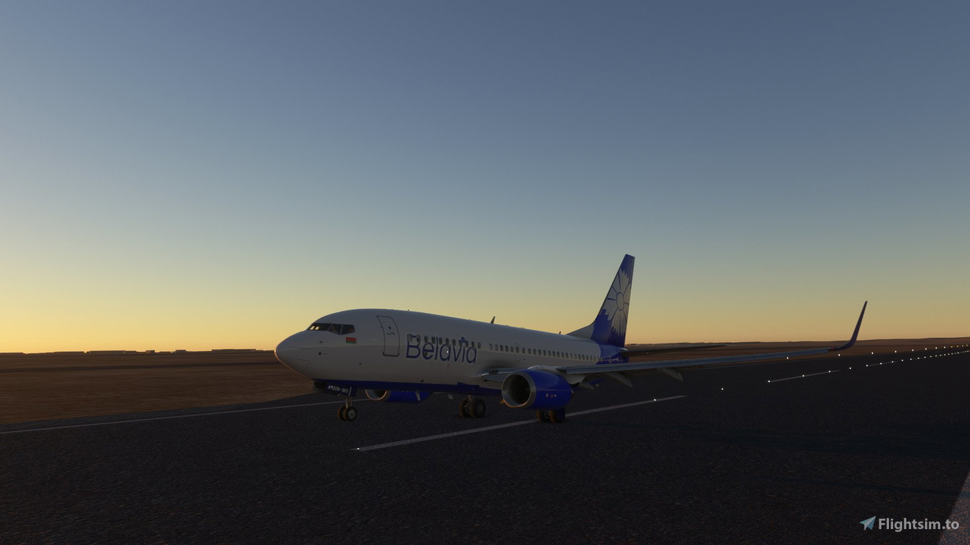 Livery Belavia New for PMDG 737-700 for Microsoft Flight Simulator | MSFS