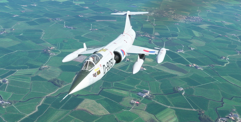 Lockheed F-104 Starfighter Liveries for Microsoft Flight Simulator | MSFS