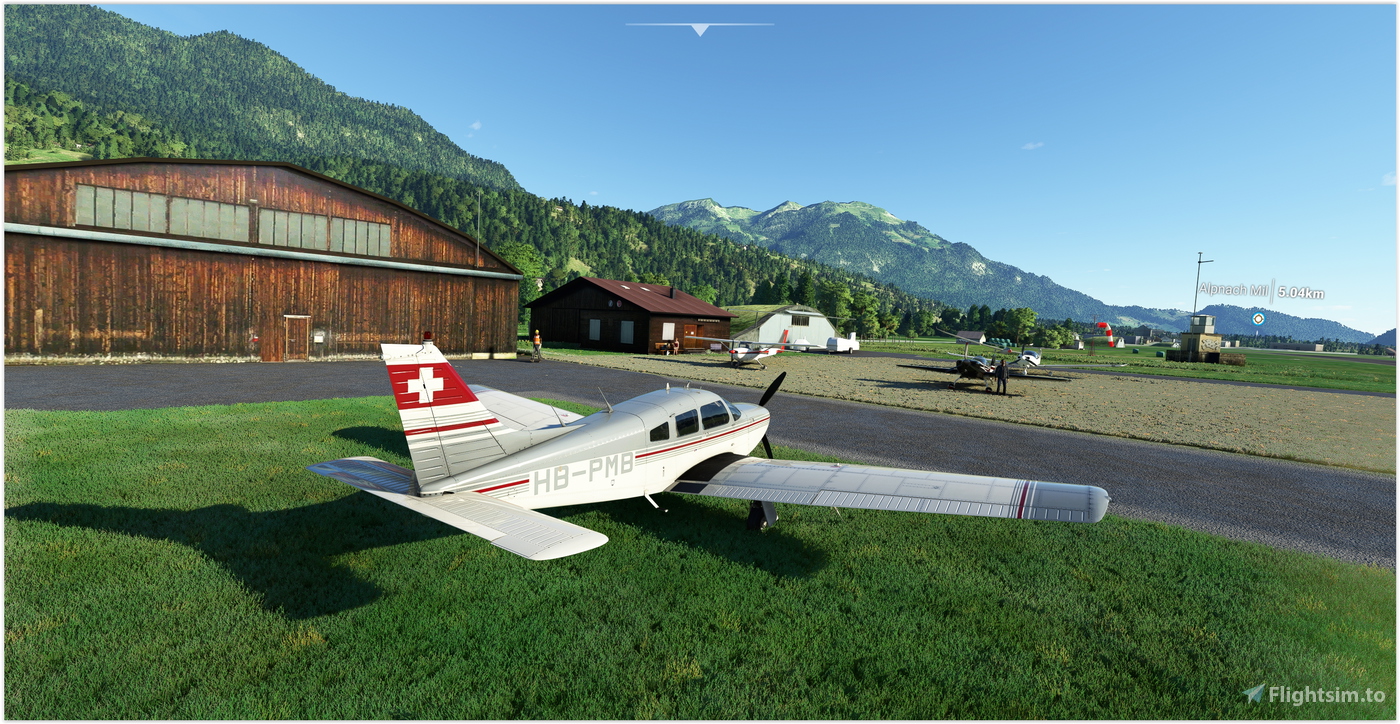 LSPG Kaegiswil Airport - Switzerland for Microsoft Flight Simulator | MSFS
