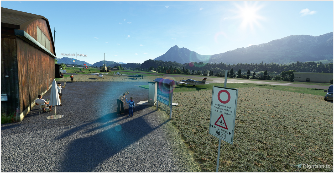 LSPG Kaegiswil Airport - Switzerland for Microsoft Flight Simulator | MSFS