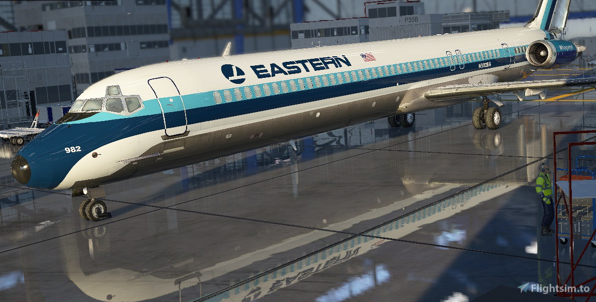Maddog X - Eastern WhisperJet livery. for Microsoft Flight Simulator | MSFS