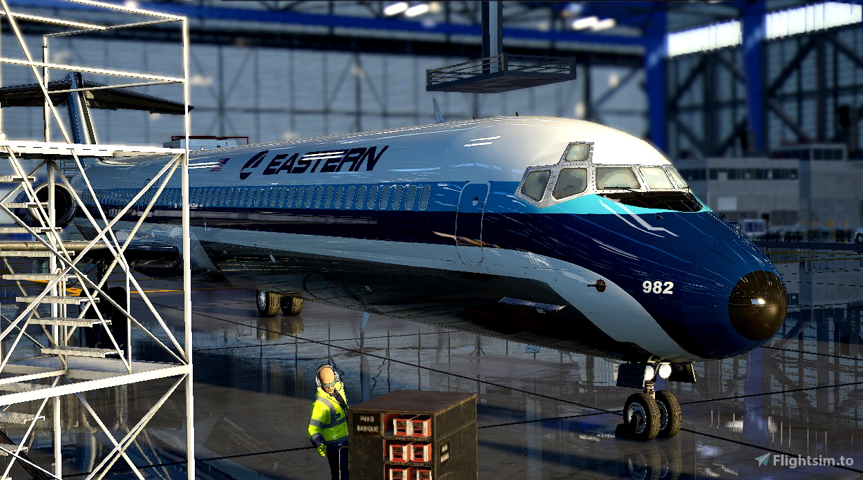 Maddog X - Eastern WhisperJet livery. for Microsoft Flight Simulator | MSFS