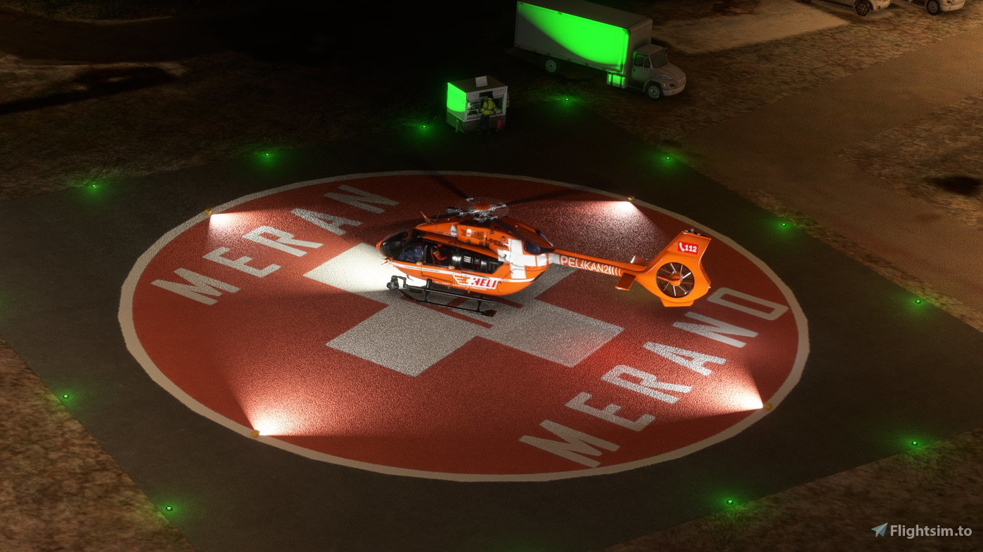 Meran Hospital Heliport for Microsoft Flight Simulator | MSFS