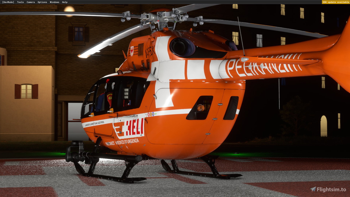 Meran Hospital Heliport for Microsoft Flight Simulator | MSFS