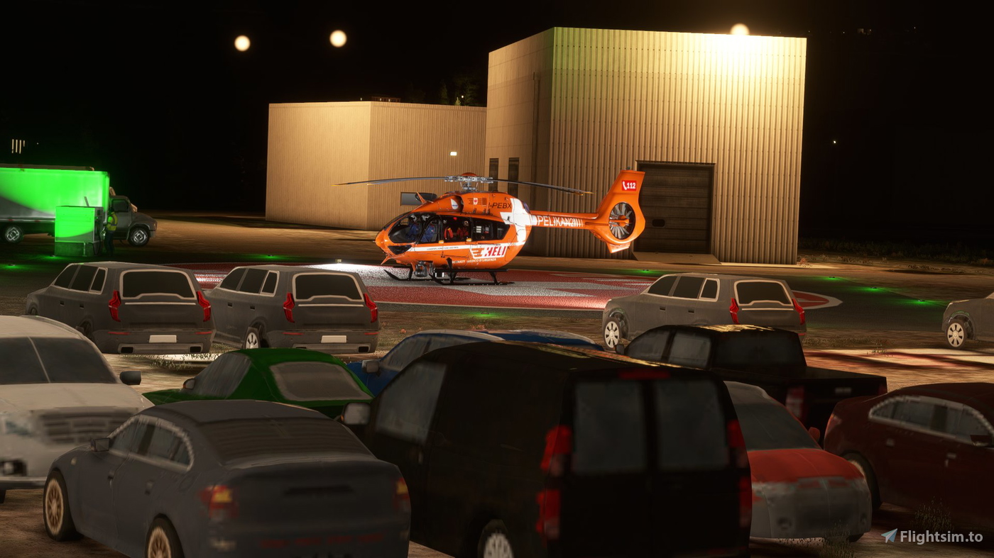 Meran Hospital Heliport for Microsoft Flight Simulator | MSFS