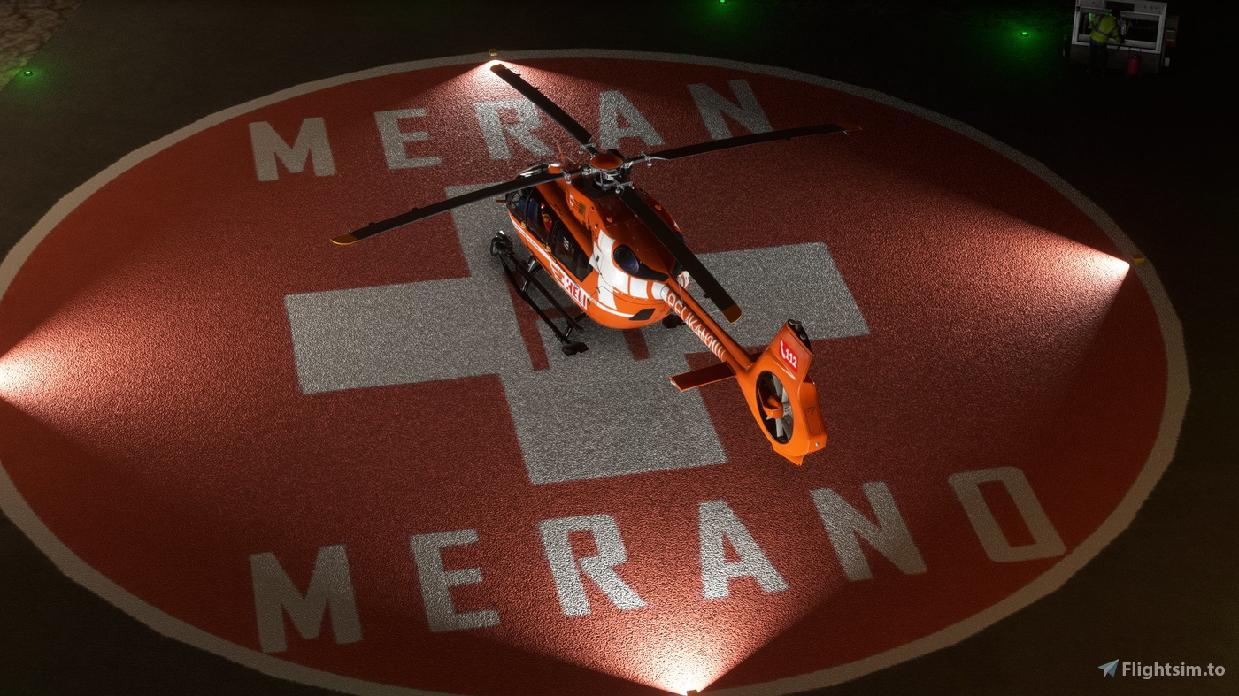 Meran Hospital Heliport for Microsoft Flight Simulator | MSFS