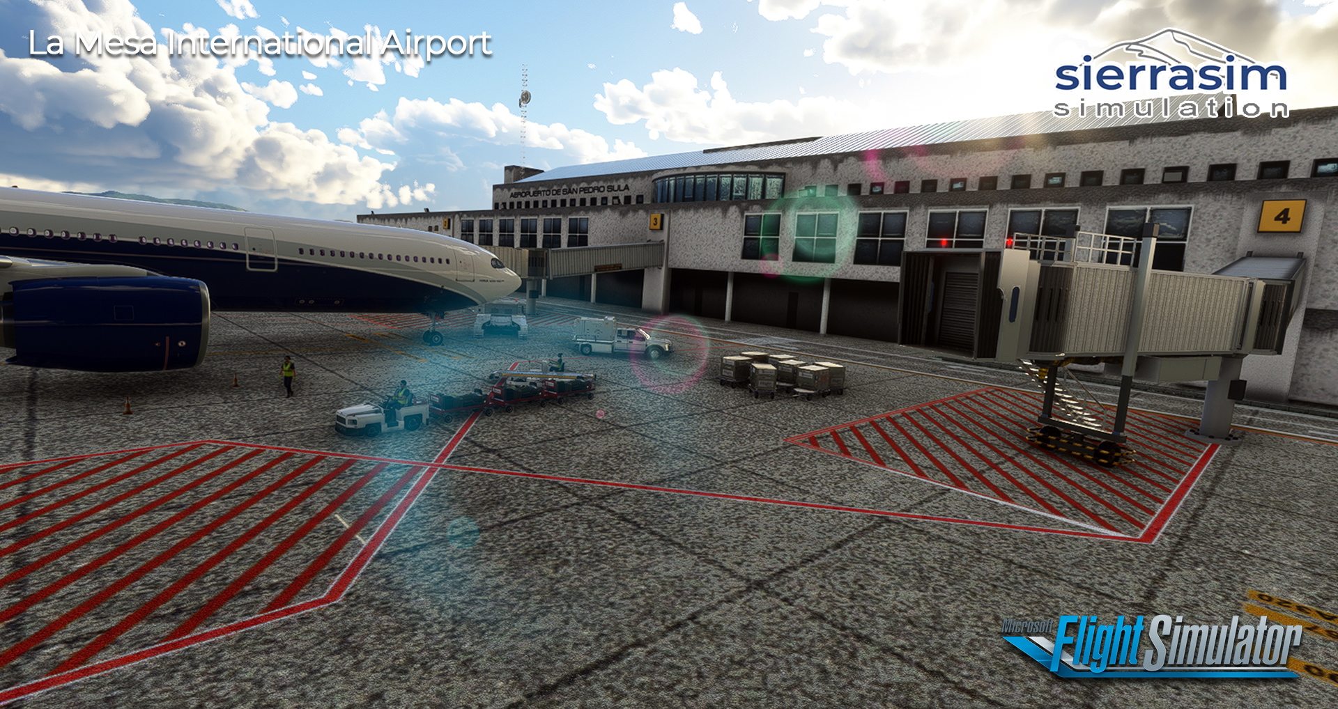 Sierrasim Simulation - MHLM - La Mesa Intl. Airport for Microsoft ...