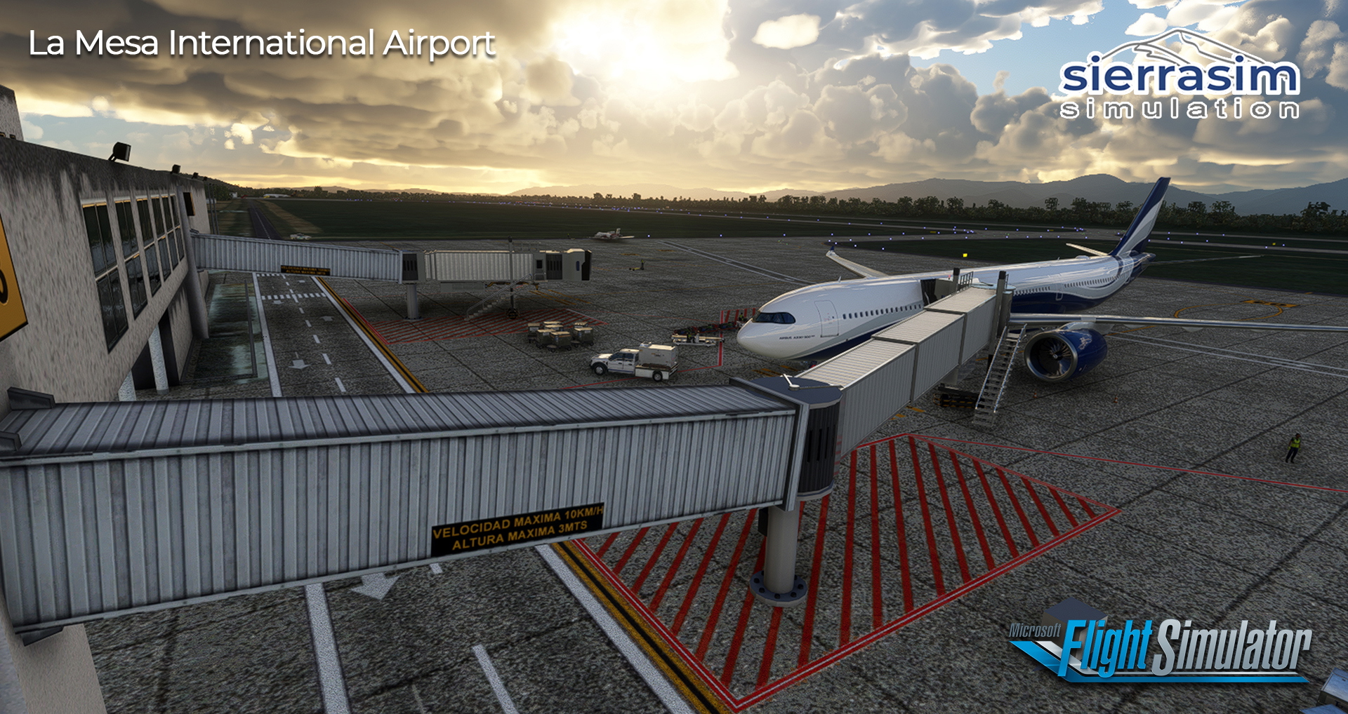 Sierrasim Simulation - MHLM - La Mesa Intl. Airport for Microsoft ...