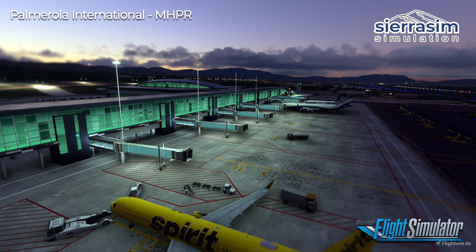 Sierrasim Simulation - MHPR - Palmerola Intl. Airport for Microsoft ...