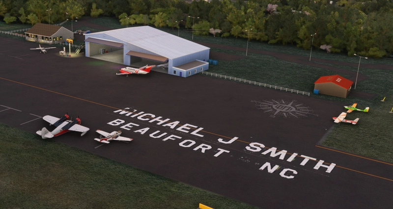 Michael J Smith Field KMRH for Microsoft Flight Simulator | MSFS