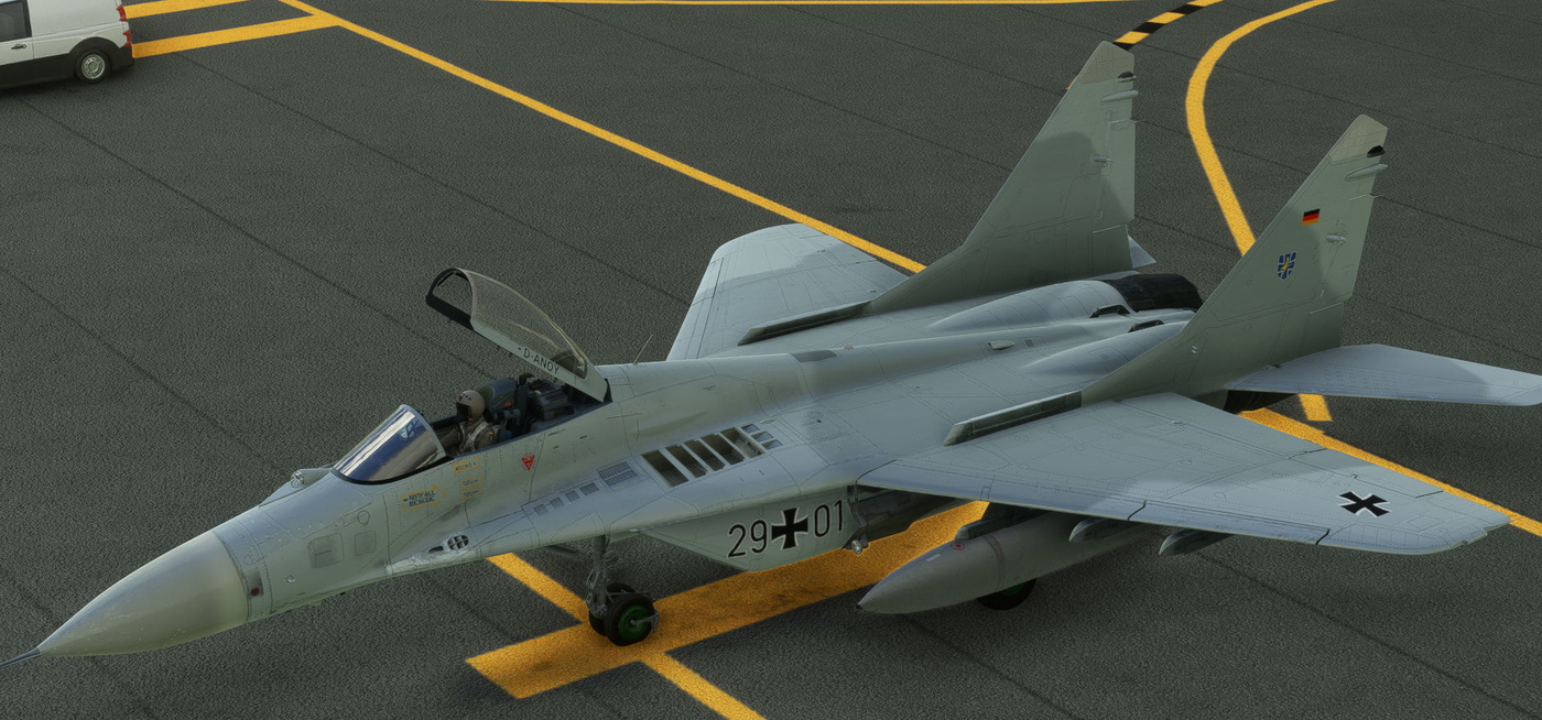 Mig-29 German Airforce Megapack (29+01 - 29+21) for the Deimos Inc ...