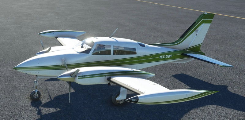 MilViz 310R Liveries for Microsoft Flight Simulator | MSFS