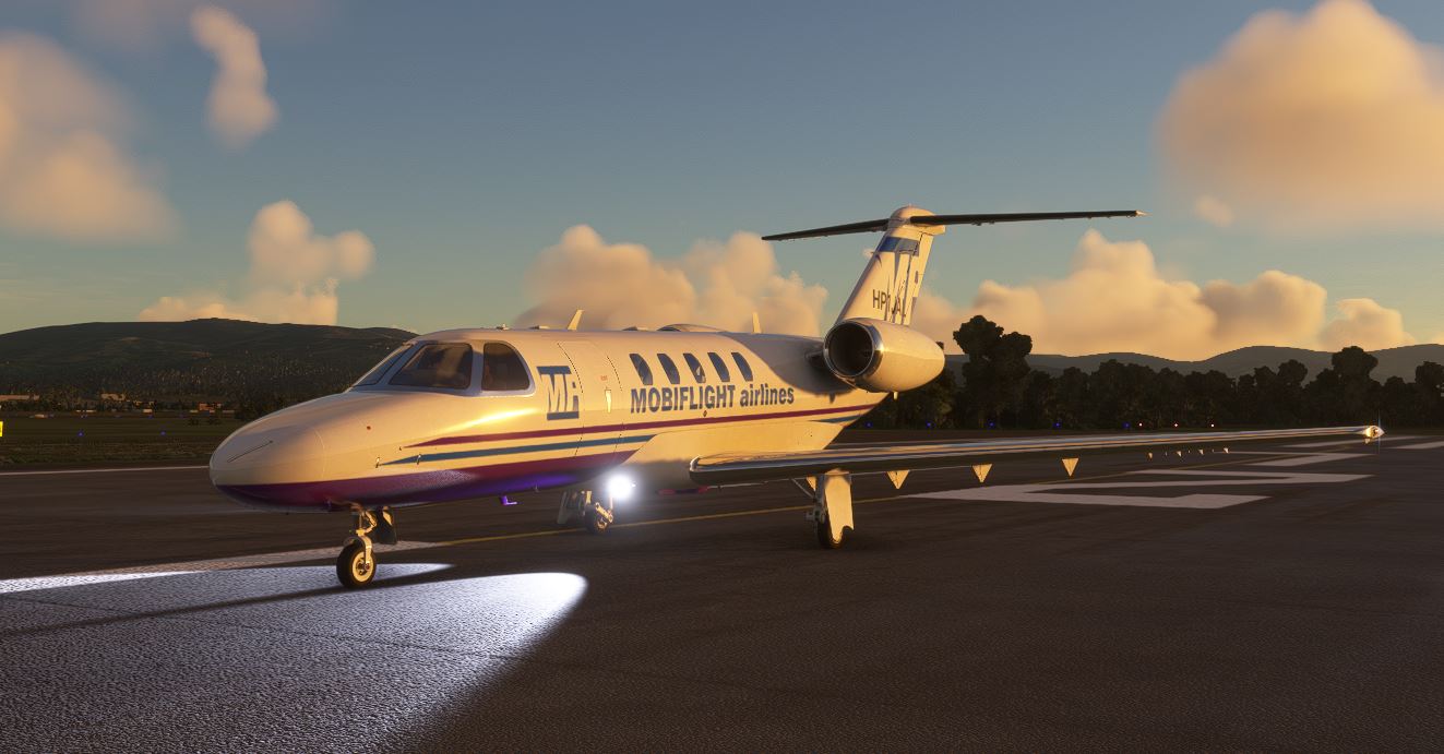Mobiflight Airlines Theme CJ4 for Microsoft Flight Simulator | MSFS