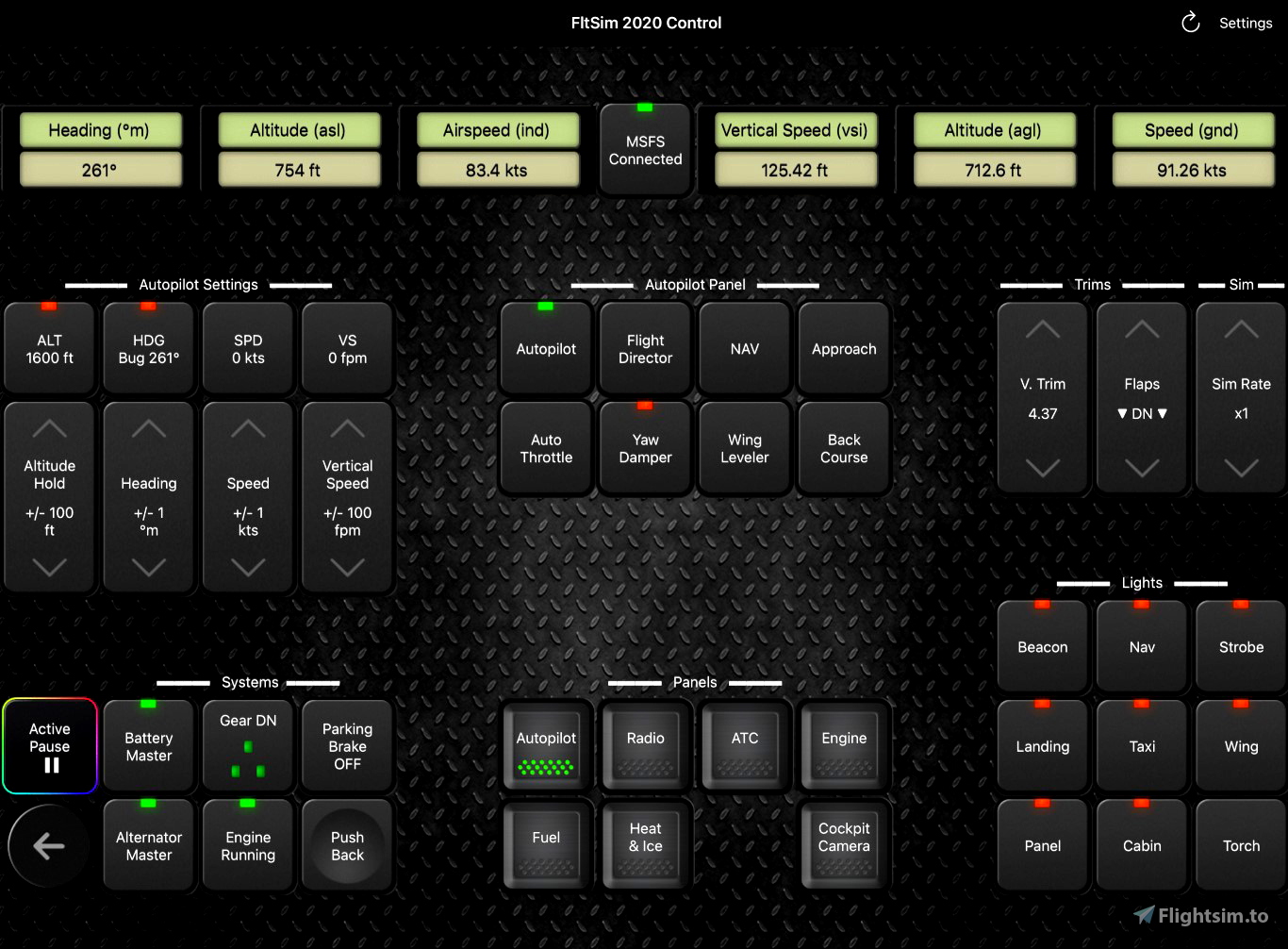 MSFS Touch Portal Plugin For Microsoft Flight Simulator MSFS msfs-touch-portal-plugin-for-microsoft-flight-simulator-msfs