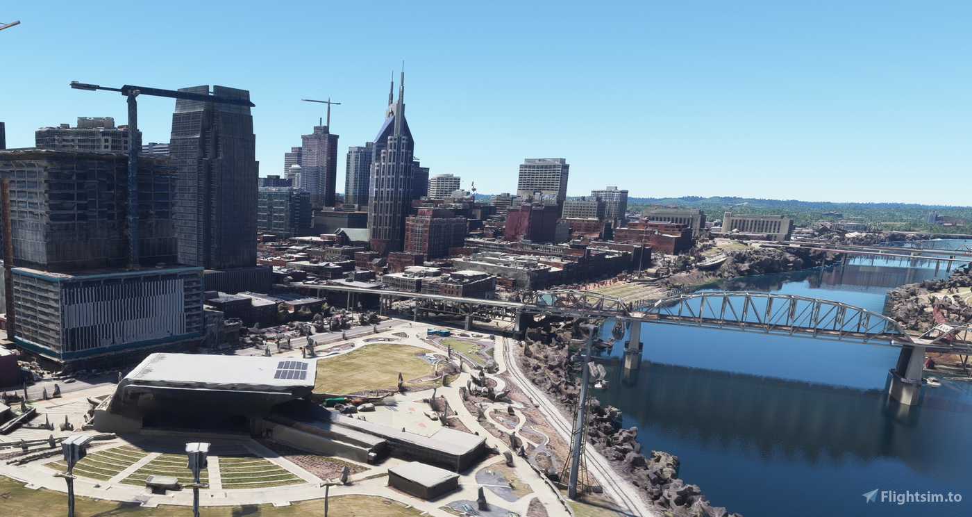 Nashville - TN - USA for Microsoft Flight Simulator | MSFS