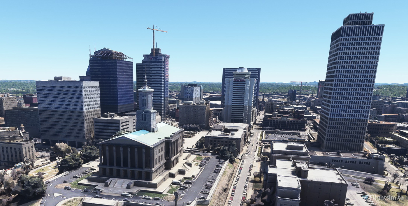 Nashville - TN - USA for Microsoft Flight Simulator | MSFS