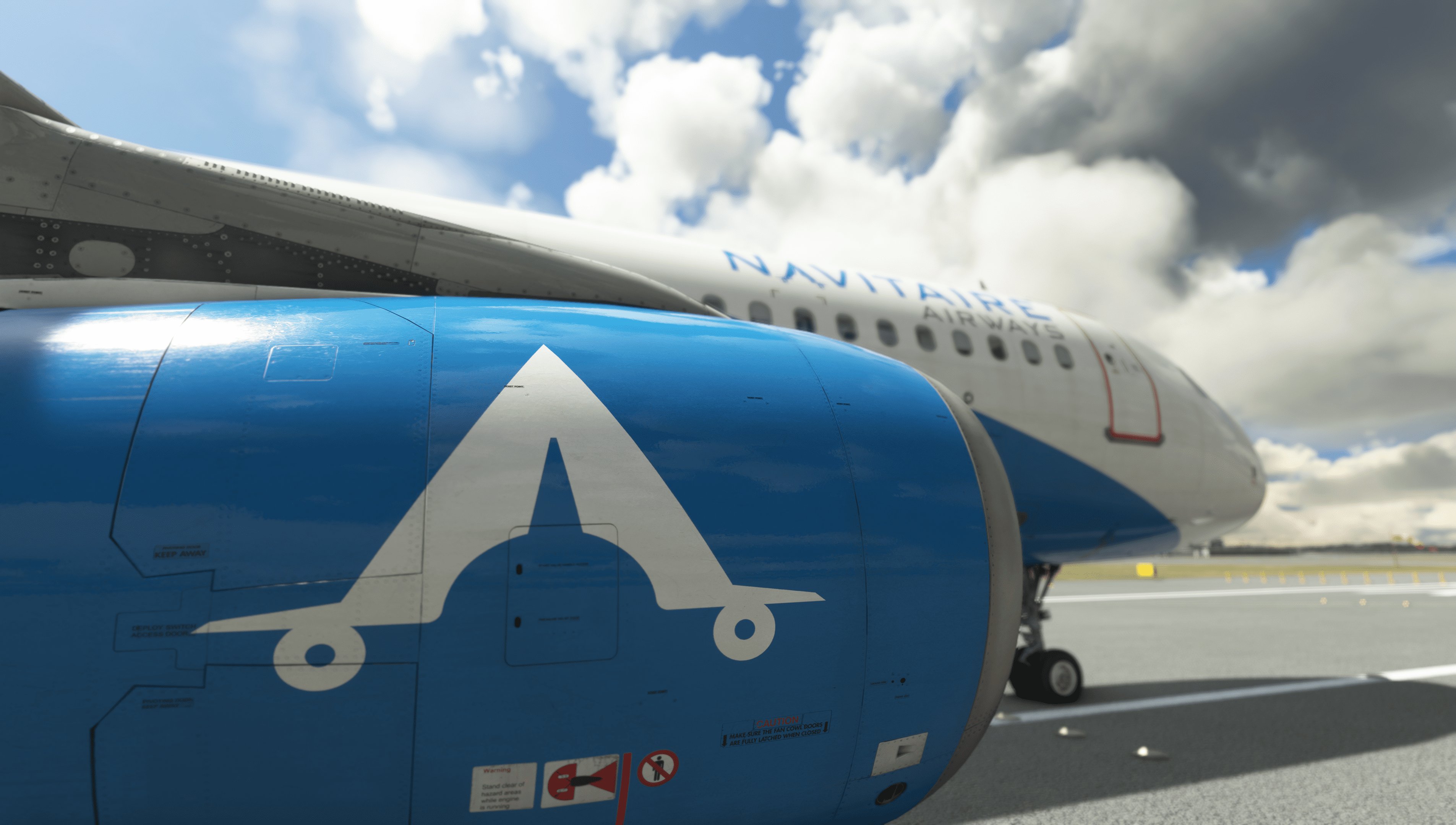 NGS Virtual Airways | FENIX A320 CFM N006GN - MSFS Add-on - Flightsim.to