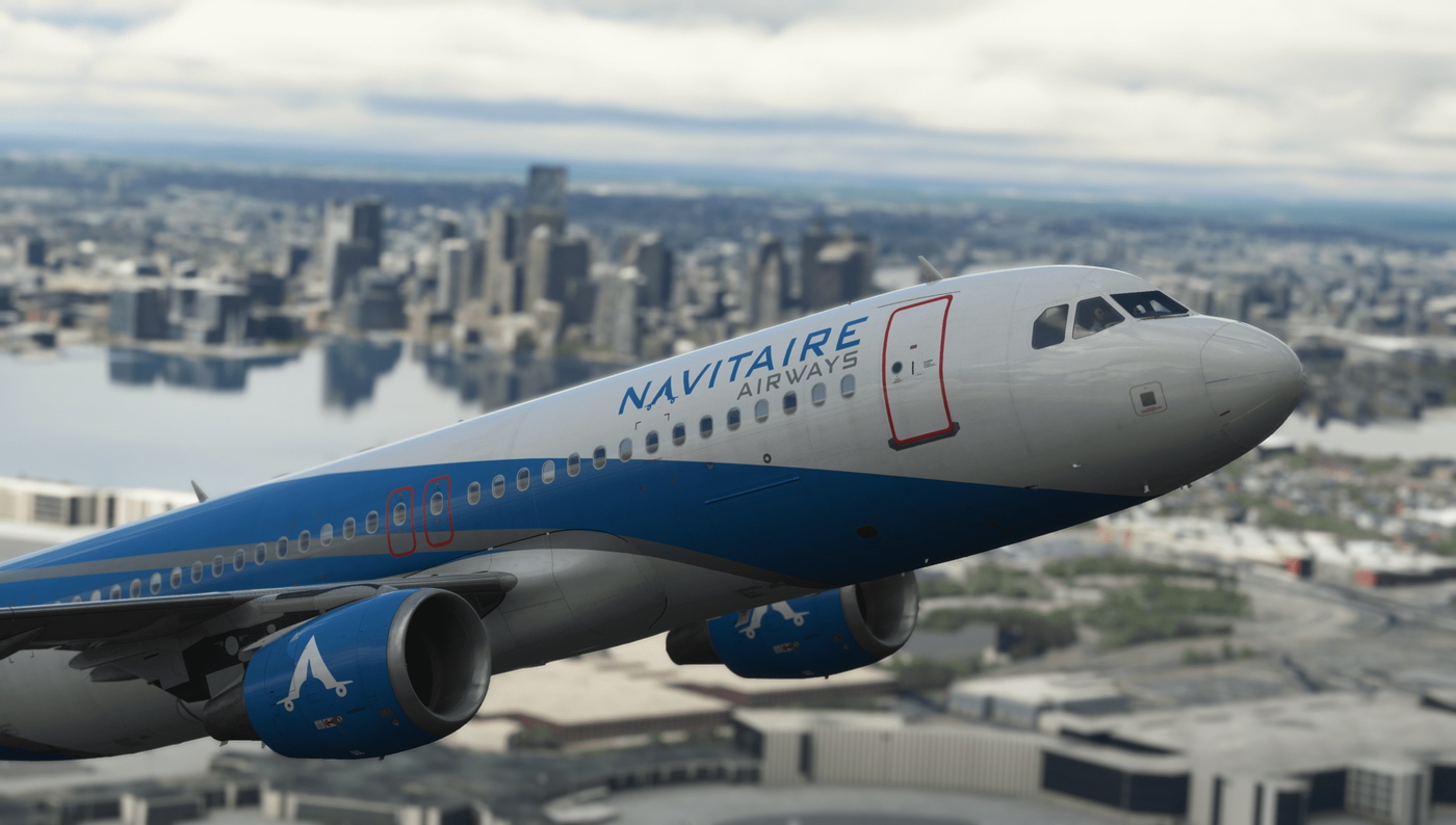 NGS Virtual Airways | FENIX A320 CFM N006GN のために Microsoft Flight ...