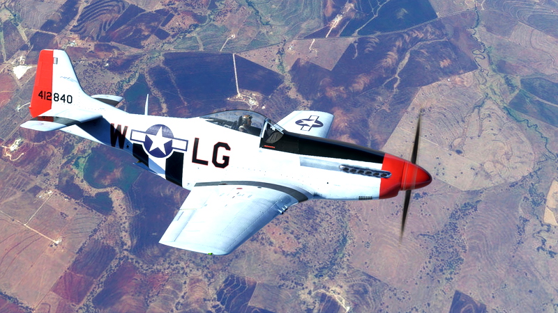 North American P-51K Mustang Owned by Tom Cruise for Microsoft Flight ...